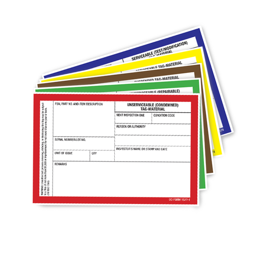 Military Condition Tags 4X6 | Creative Safety Supply