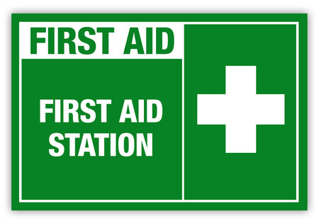 First Aid Station Label | Creative Safety Supply