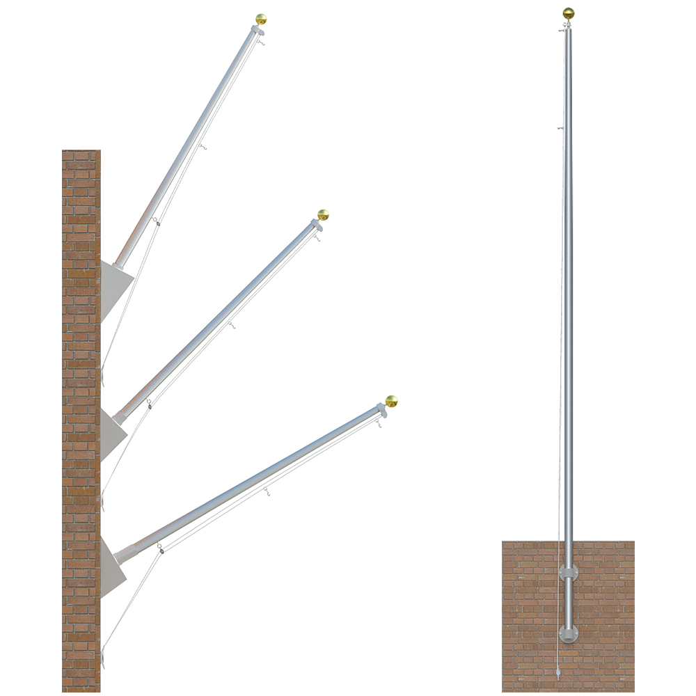 Discount Flagpoles, Commercial Flagpoles | AmeritexFlags.com
