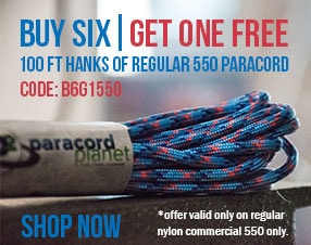 Cord Comparison Chart - Paracord Sizes | Paracord Planet