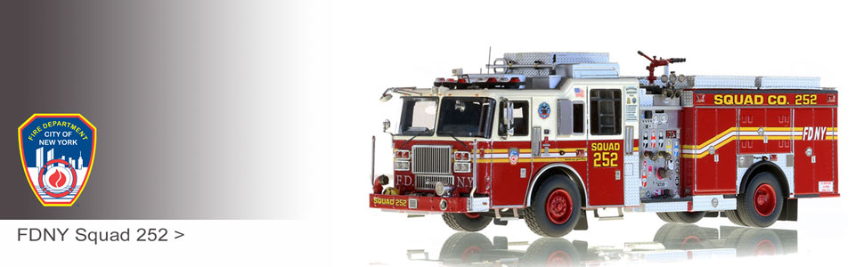 Fire Replicas museum grade scale model fire trucks