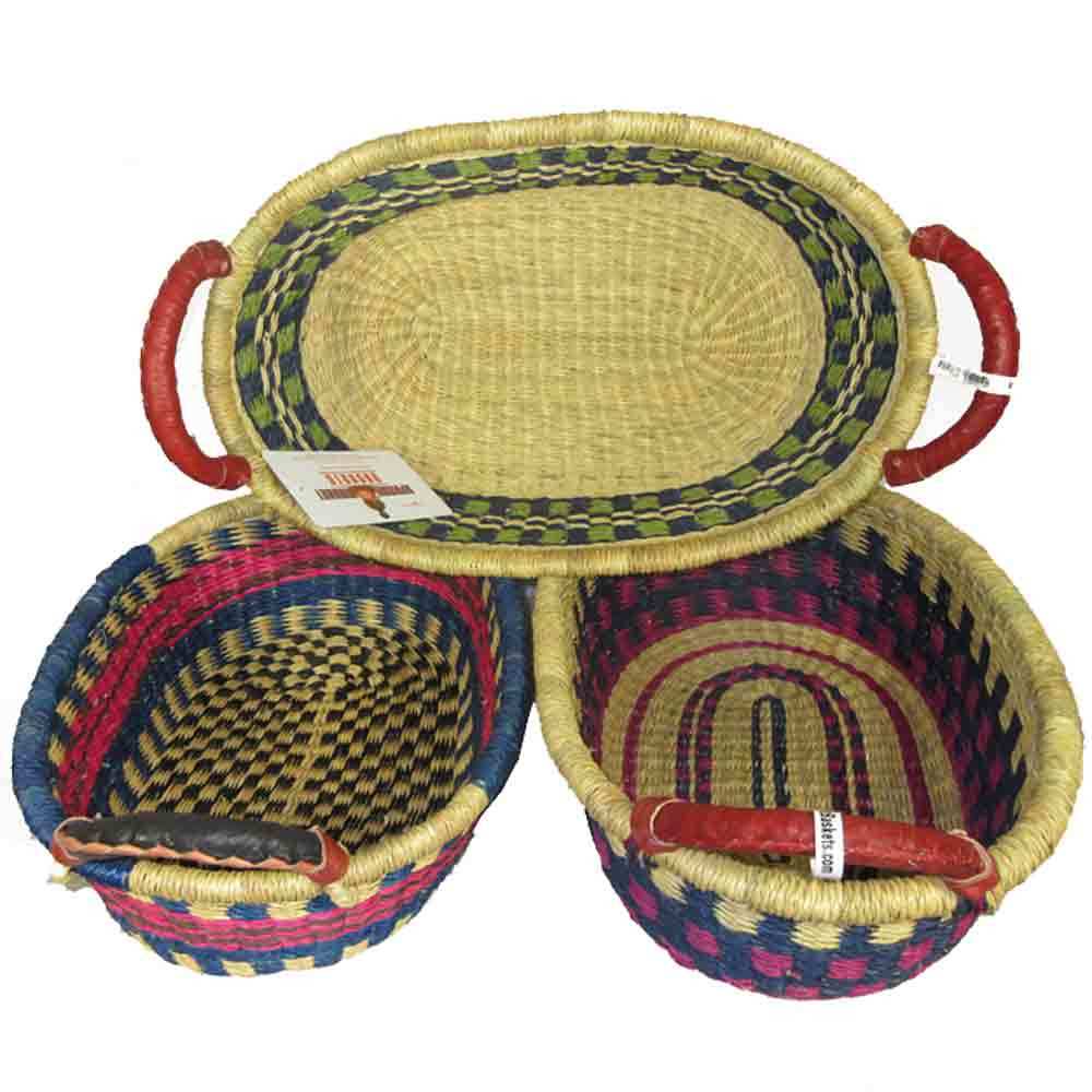 African Countertop Baskets - Bowl Baskets - Tango Zulu