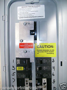 GE-3 Generator Interlock Kit for a General Electric Breaker Panel - SPW ...
