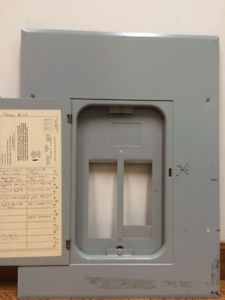 GE General Electric TLM12C Panel cover TLM1212C 100A 125A 120/240 - SPW ...