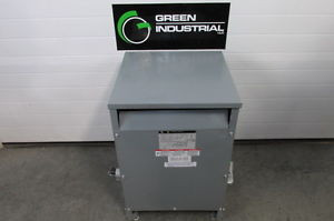 Square D 45 Kva 480 208Y/120 45T3H Transformer 45Kva 208 Y 33749-17212 ...