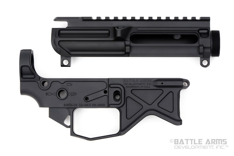 Battle Arms Development BAD556-LW Lightweight 7075-T6 Billet Receiver Set