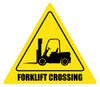 Forklift Crossing Floor Sign - We Also Offer Fully-Customizable Floor ...