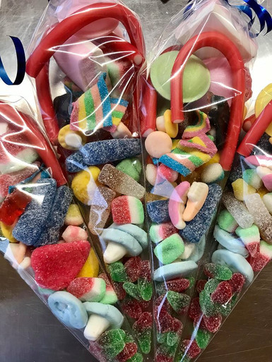 Allmarks Sweetie filled candy cone bags