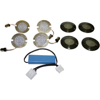 Custom Dynamics LED Wrap-Around Turn Signals for Harley - Get Lowered ...