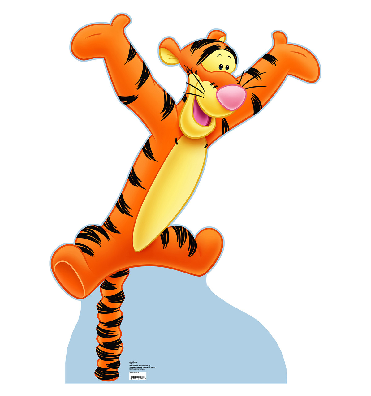 Life-size Tigger Cardboard Standup