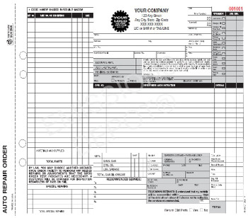 Automotive Invoices | Auto Shop Supplies | Automotive Forms - Emissions ...