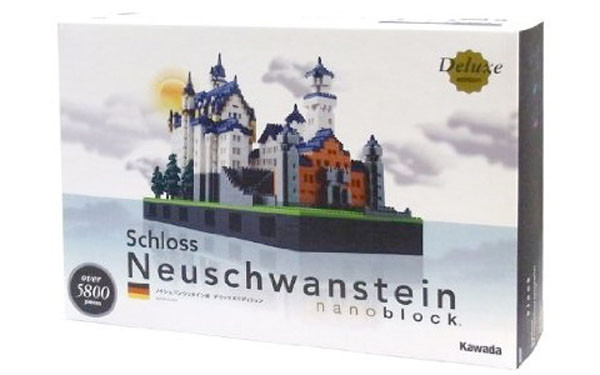 Kawada NB-009 nanoblock Neuschwanstein Castle Deluxe - Plaza Japan