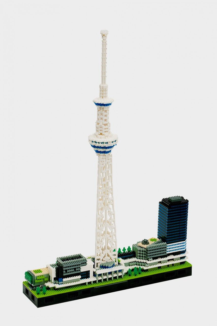 Kawada NB-013 nanoblock Tokyo Sky Tree (Skytree) (R) Deluxe Edition ...