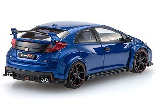 Ebbro 45355 Honda CIVIC TYPE R 2015 Brilliant Sporty Blue Metallic 1/43 ...