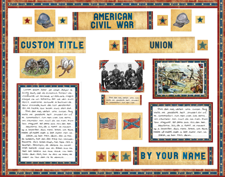 American Civil War Project Tutorial - School Project Printables