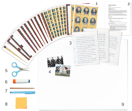 American Civil War Project Tutorial - School Project Printables