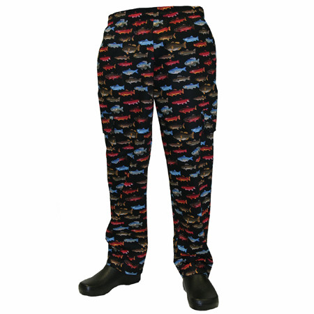 Cargo Chef Pants in 100% Cotton Chili Pepper - Culinary Classics