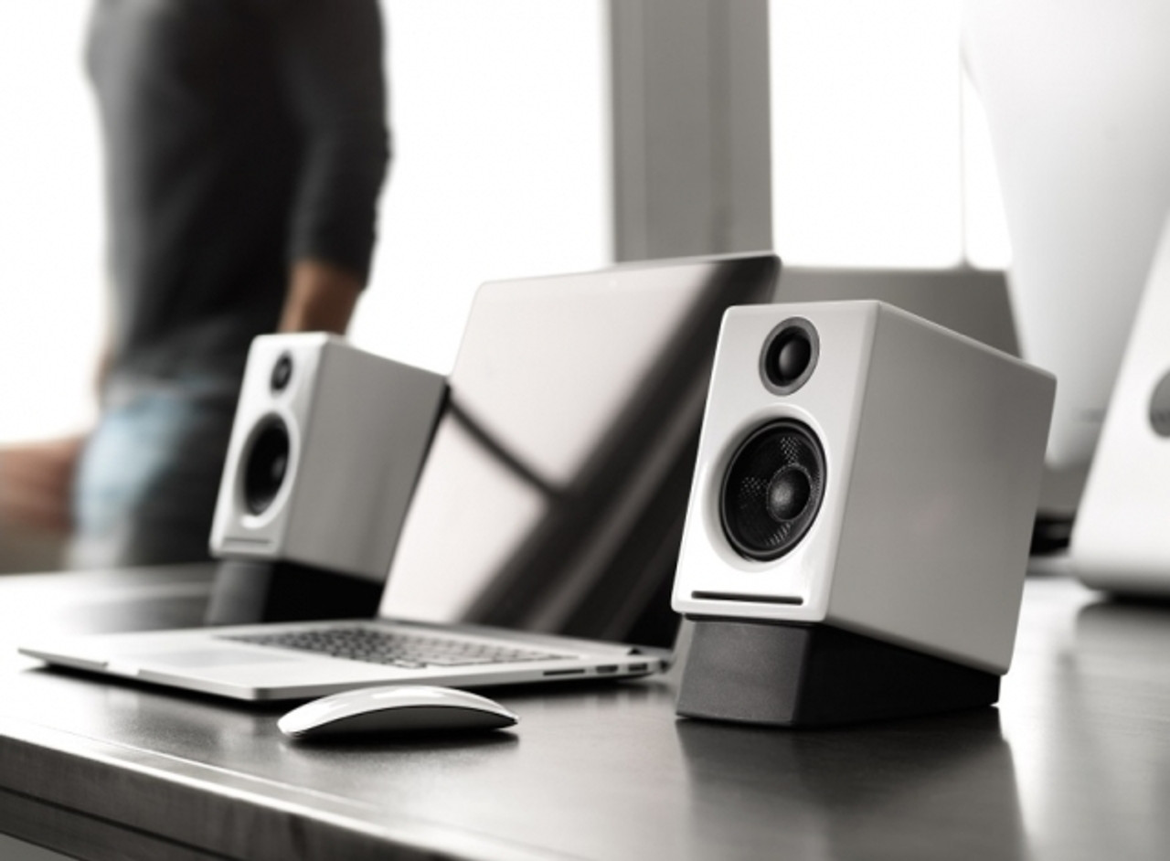 Audioengine A2+ Powered Desktop Speakers - White (Pair) with Free Shipping! Audioengine A2+ Powered Desktop Speakers - White (Pair) with Free Shipping!