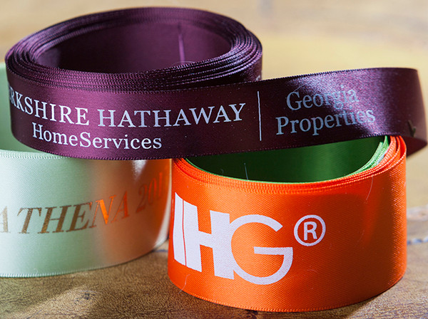 Custom Ribbon with Logo | Custom Logo Ribbon | Multi Color Printed Ribbon