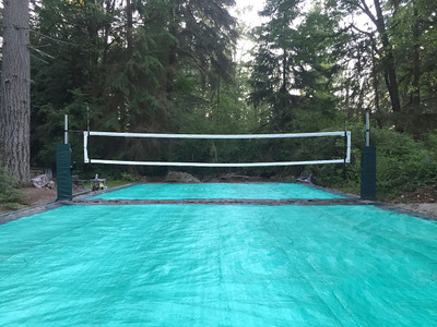 Basic Tarp Style Beach Volleyball Court Covers