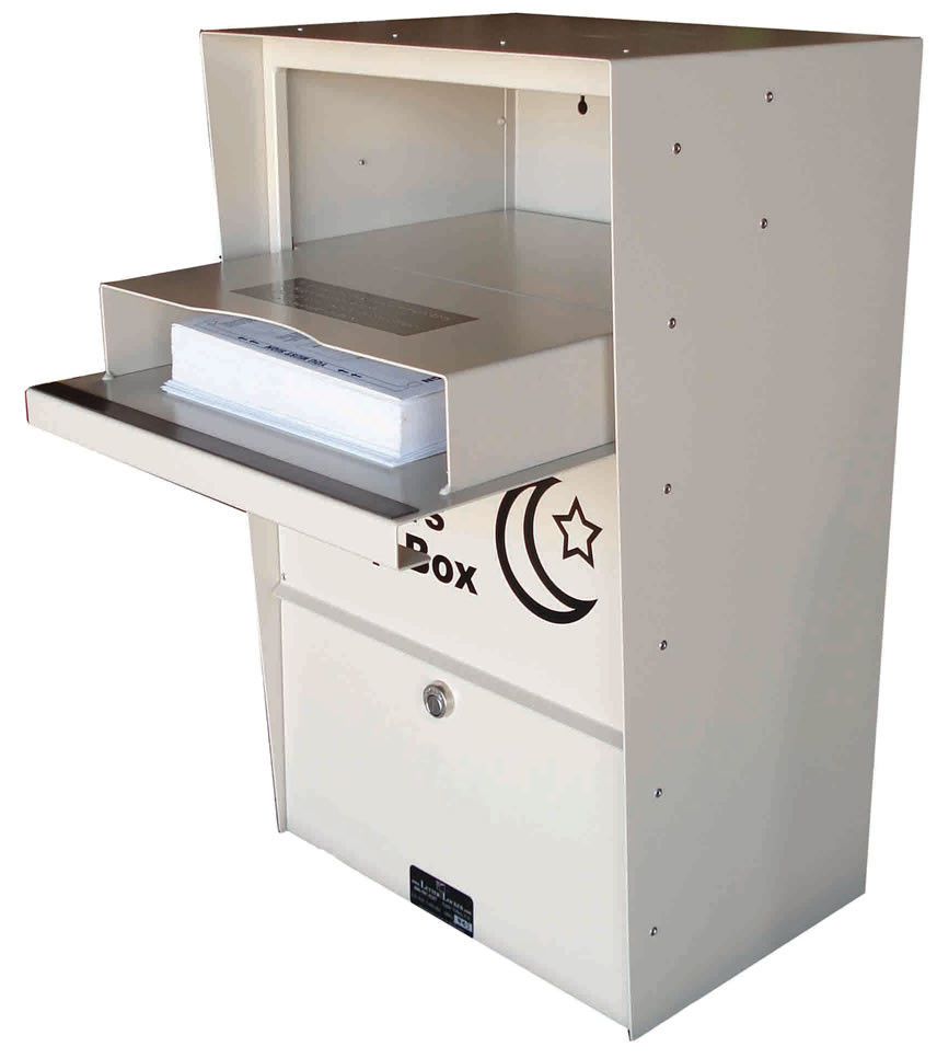 Extra Large Wall Mounted Locking Dropbox