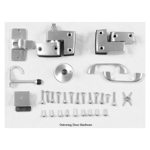 Global Partitions Hardware Set for Solid Phenolic Doors - Harbor City ...