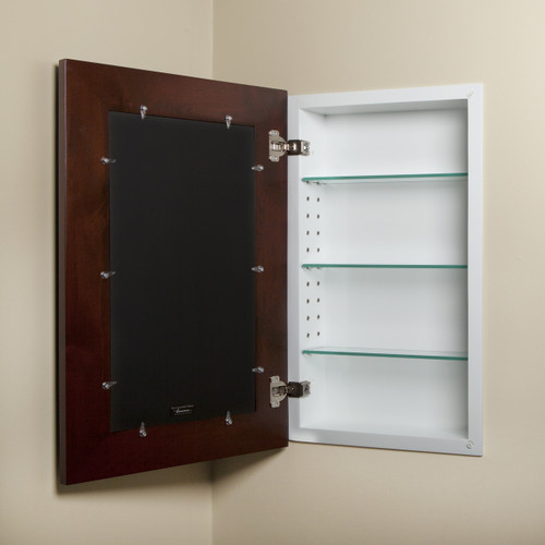Extra Large Espresso Concealed Cabinet | Recessed In-Wall Medicine ... Extra Large Espresso Concealed Cabinet | Recessed In-Wall Medicine ...