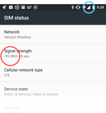 What's My Actual Cell Signal Strength?