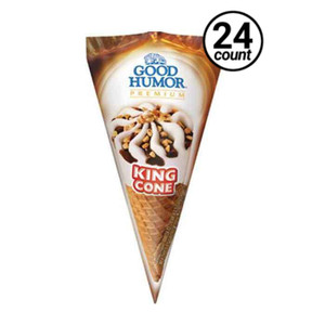 Good Humor, Giant King Cone Vanilla & Chocolate, 8 oz. (12 Count ...