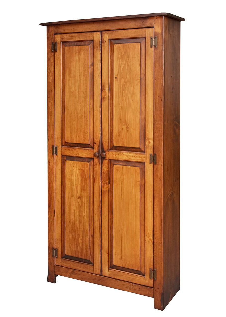 Amish Handcrafted - 2 Door Pantry - Vintage Creations By Sam