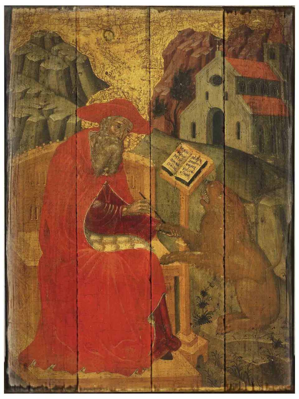 St. Jerome Rustic Wood Icon Plaque - Catholic to the Max - Online ...