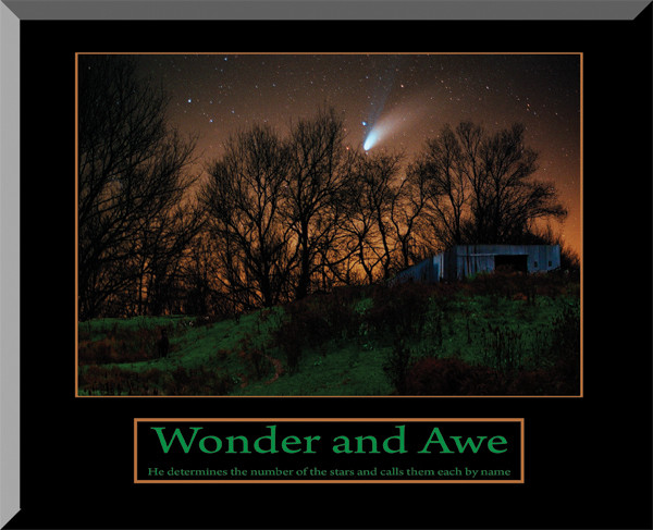 Wonder and Awe Wall Plaque - Catholic to the Max - Online Catholic Store