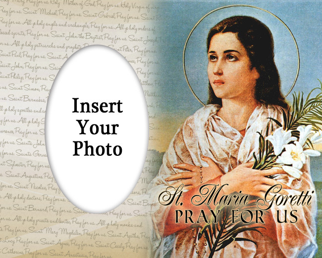 St. Maria Goretti Photo Frame - Catholic to the Max - Online Catholic Store