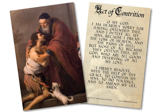 Act of Contrition Poster - Catholic to the Max - Online Catholic Store