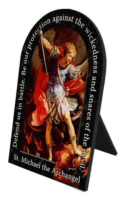 St. Michael the Archangel Graphic Wall Plaque - Catholic to the Max ...