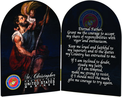 Marine Corps Prayer Card - Catholic to the Max - Online Catholic Store