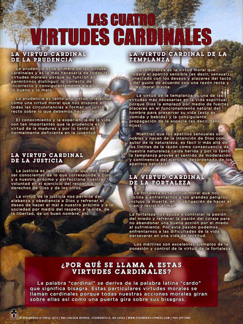 The Three Theological Virtues Explained Poster - Catholic to the Max ...