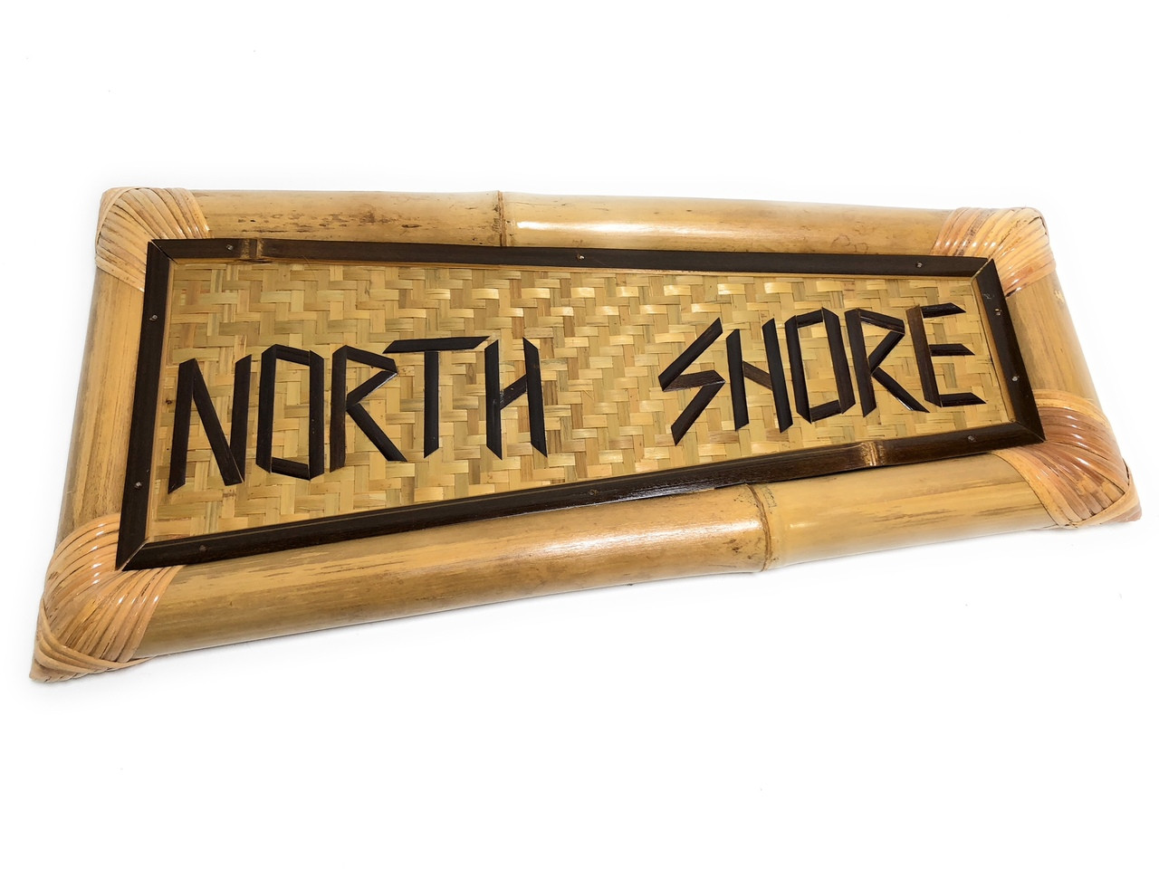 Northshore Bamboo Sign 20" X 10" - Tropical Decor | #bag1500260 ...