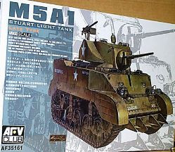 M5A1 Stuart Light Late Type Tank 1-35 AFV Club