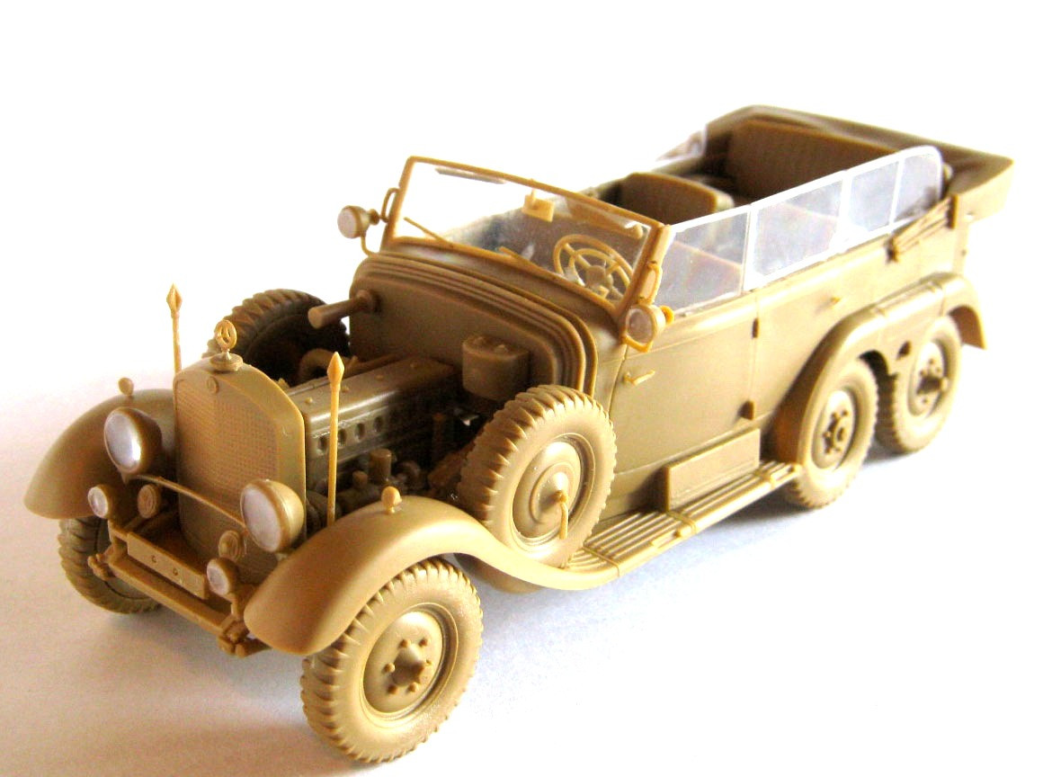 G4 1939 German Staff Car w/4 Figures 1/35 ICM Models