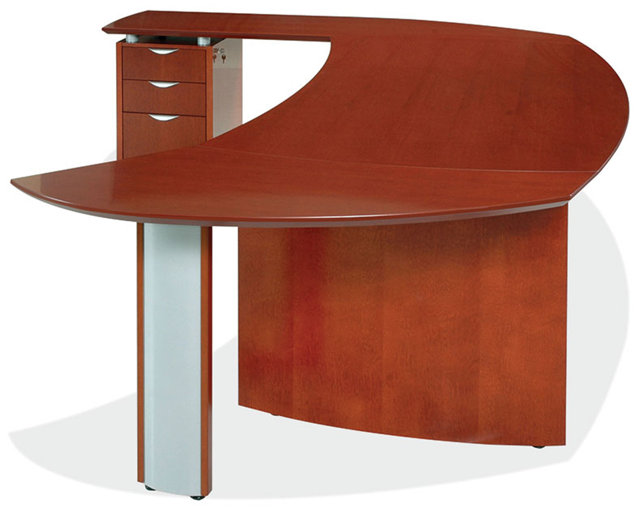 3pc Oval Shape Modern Contemporary Executive Office Desk Set, #PF-TEC ... 3pc Oval Shape Modern Contemporary Executive Office Desk Set, #PF-TEC ...