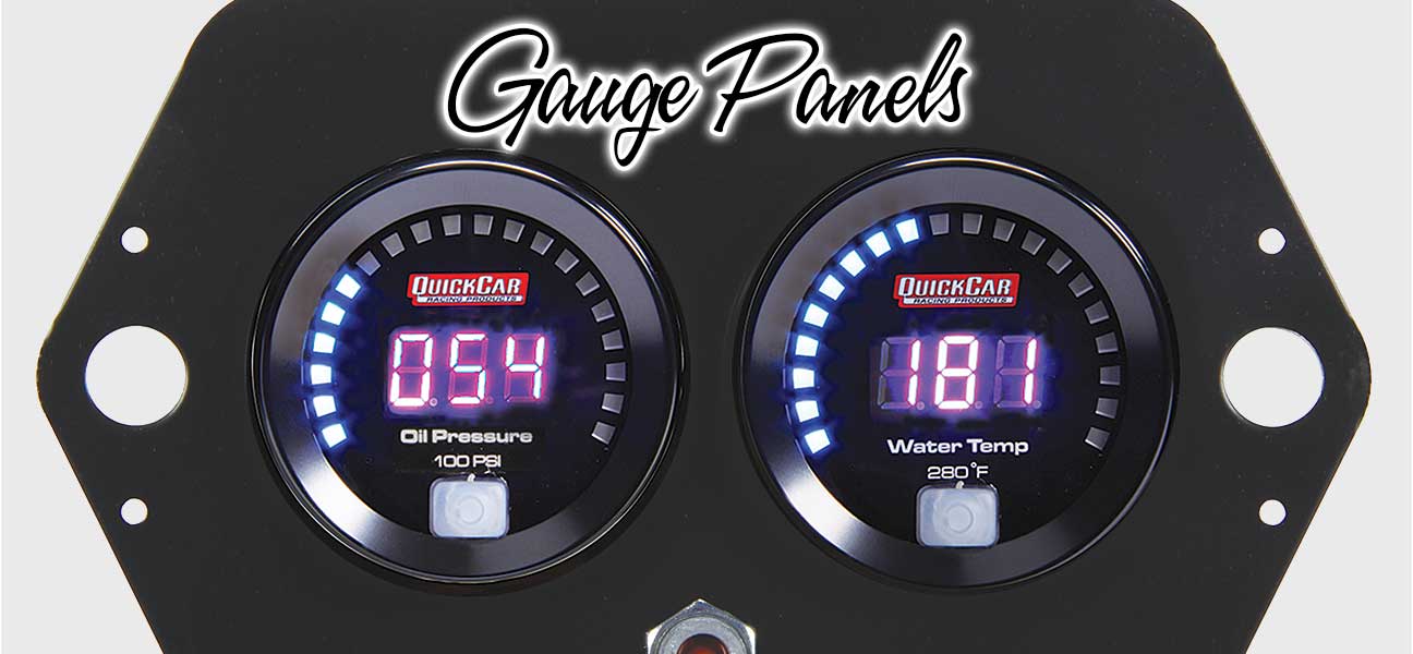 Quickcar Racing Products - Race Car Parts - Performance Gauges - Gauge ...