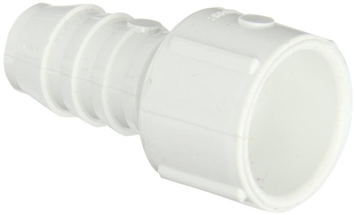 4" PVC Pipe Insert Adapter (Insert x Socket) (White) - The Drainage ...
