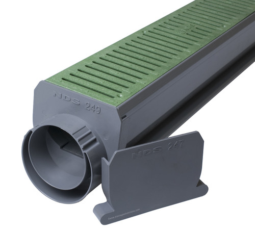 NDS Spee-D Channel Drain Kit (Green) - The Drainage Products Store