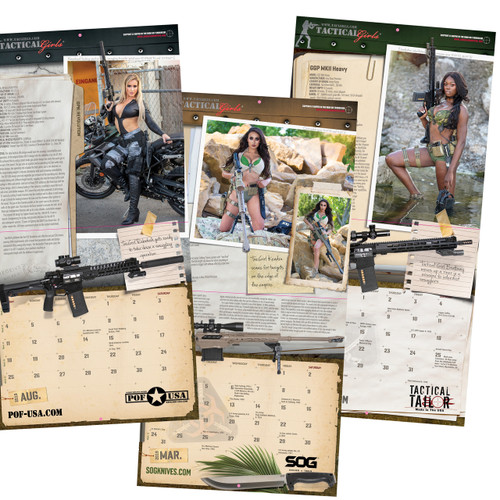 2019 Tactical Girls Gun Calendar Tactical Girls