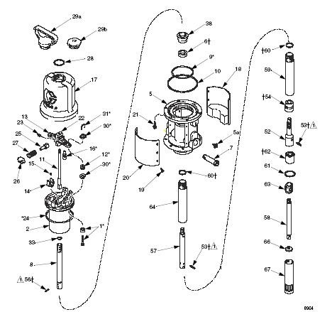 Pump Repair Kit for Graco Mini Fire-Ball 225 50:1 Pump - John M ...