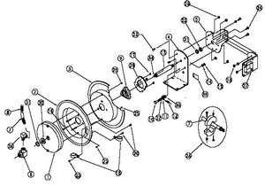 Hose Reel Replacement Parts - Coxreels, Reelcraft, Liquidynamics