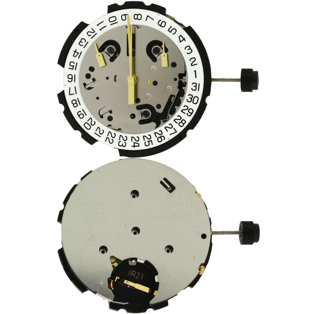 ETA G10.211 Chronograph Quartz Watch Movement | Part Supply