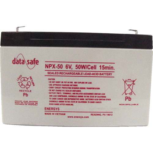 Yuasa NPX-50 Sealed Lead Acid Battery with F2 Terminal