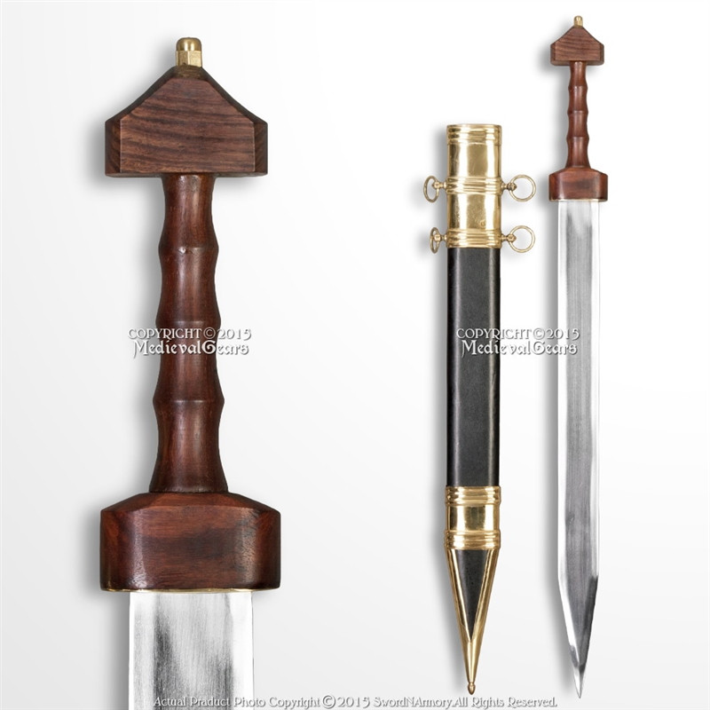 Pompei Style Roman Soldier Gladius Centurion Arming Battle Sword with ...